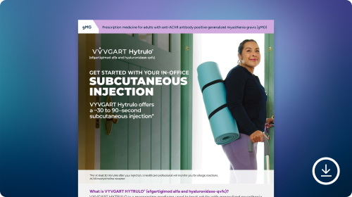 Resource library | VYVGART Hytrulo® & VYVGART®